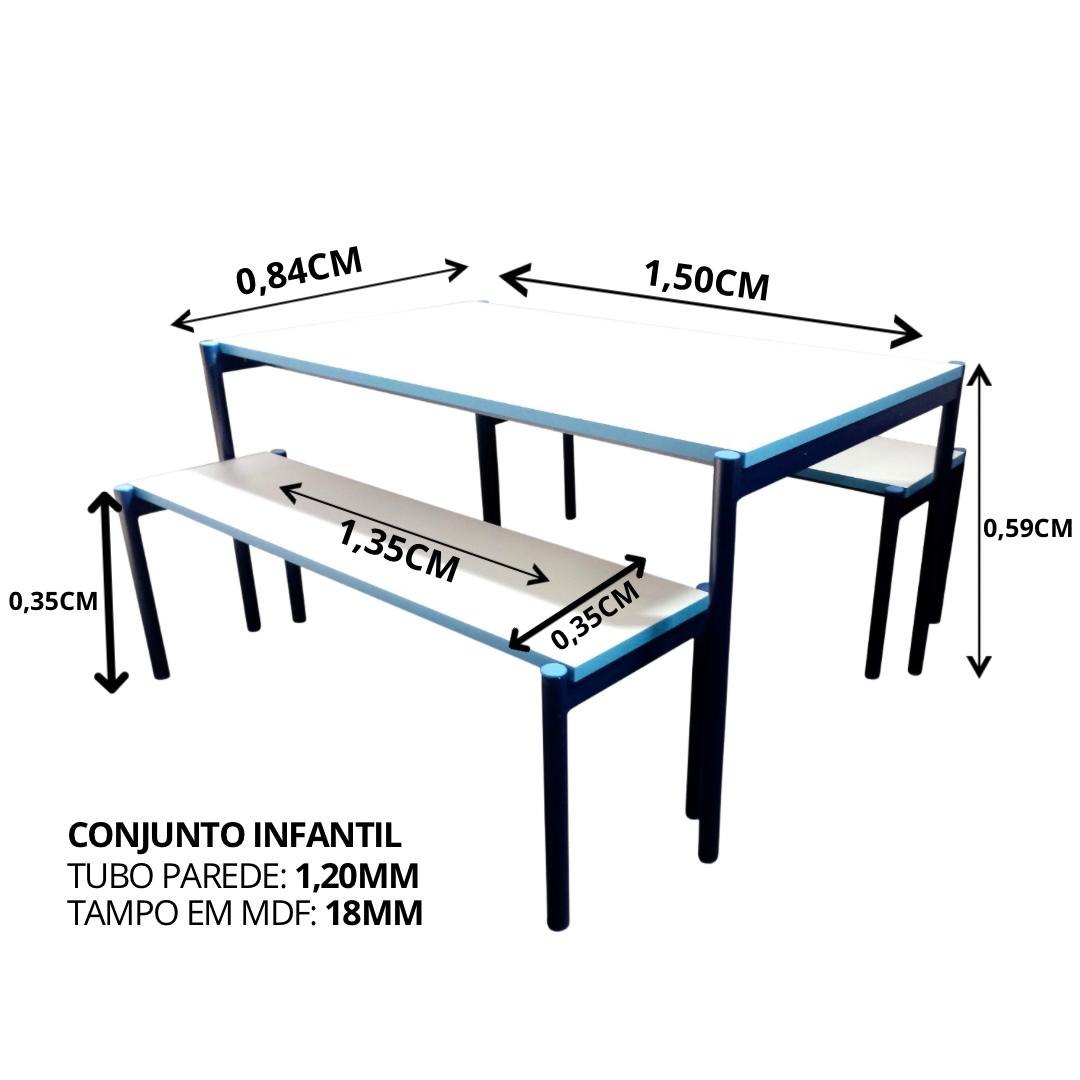 CONJUNTO REFEITÓRIO INFANTIL - TA Plastic