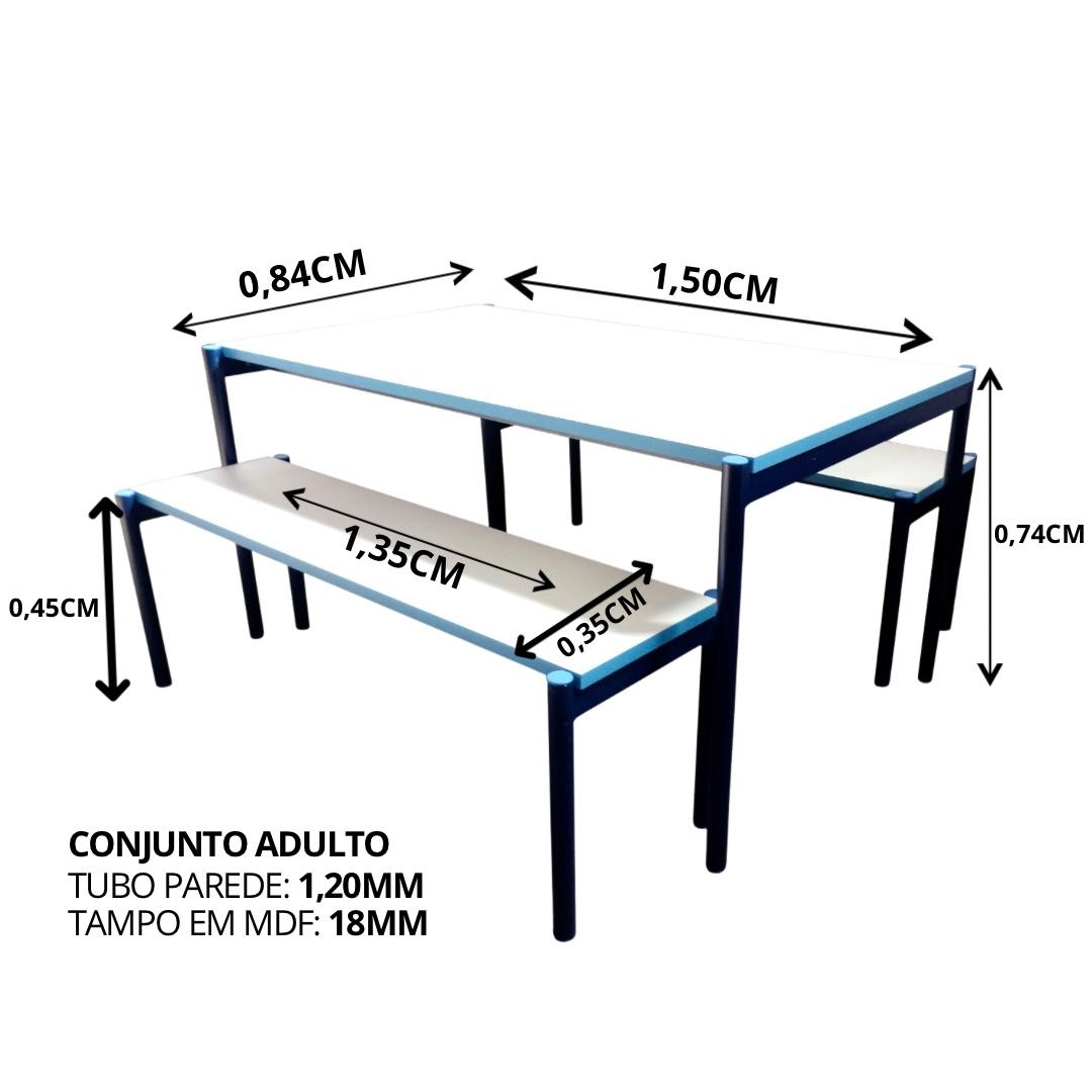 CONJUNTO REFEITÓRIO ADULTO - TA Plastic